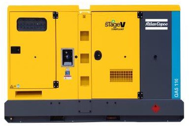 Atlas Copco QAS 110 S5 mobile power generator – SEV