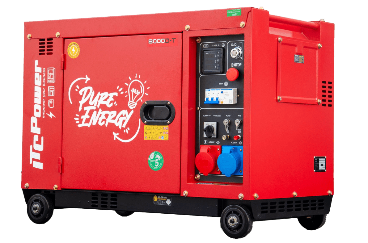ITC POWER 8000D-T diesel generator – SEV