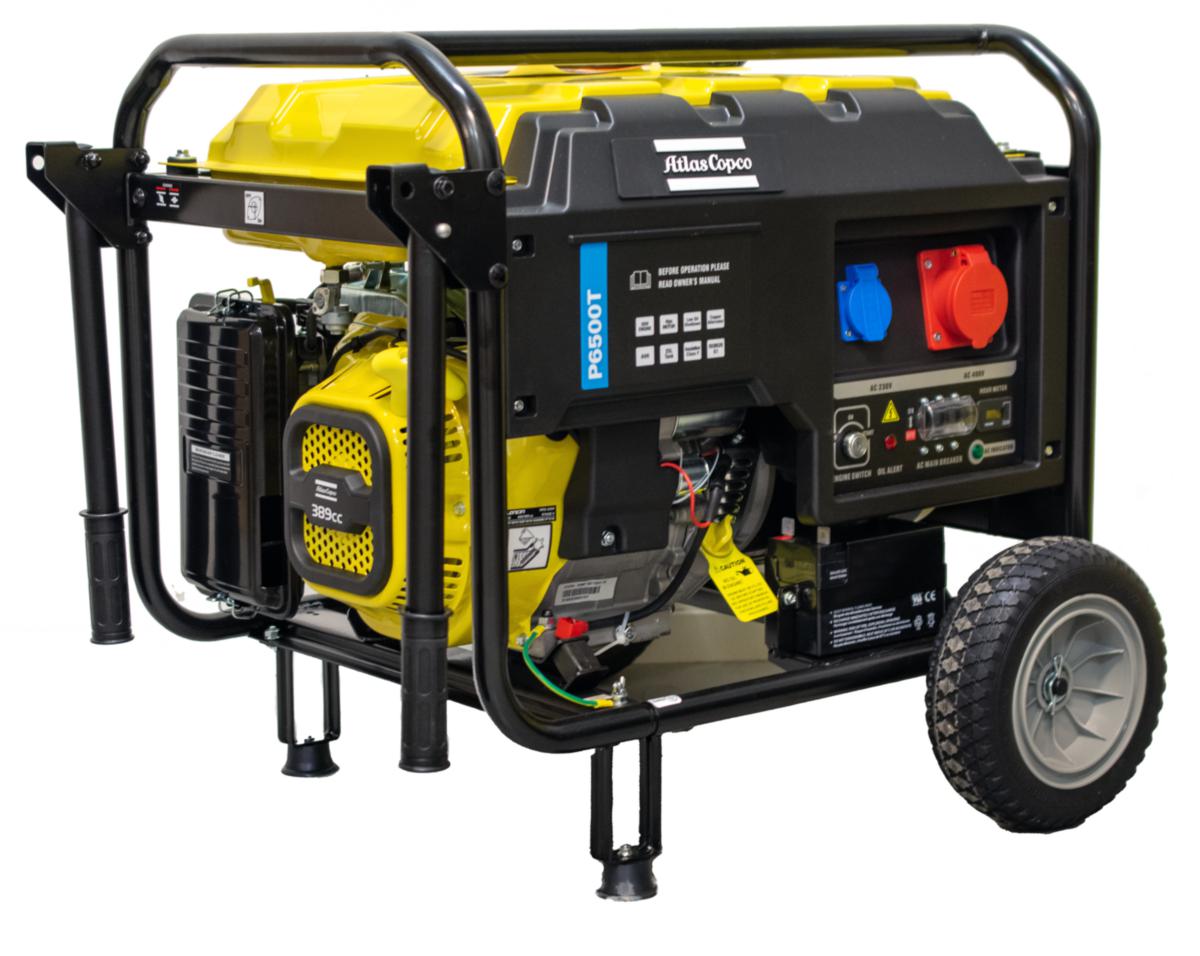 Portable generator Atlas Copco P6500T – SEV
